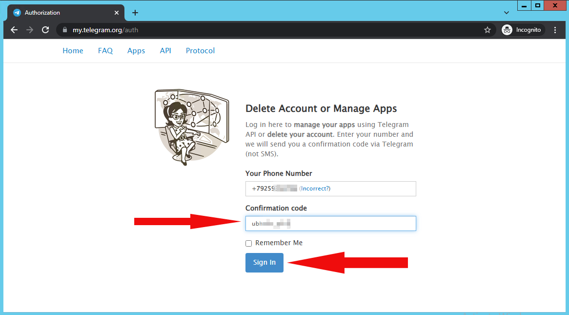 TELEGRAM-MASTER — Teletype